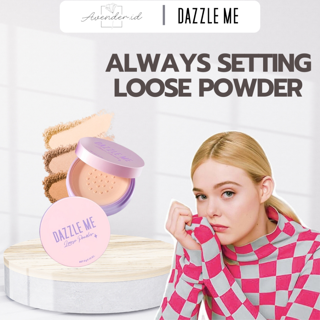 Jual (GET 1 GIFT) DAZZLE ME always setting loose ppowder BPOM | dazzle ...