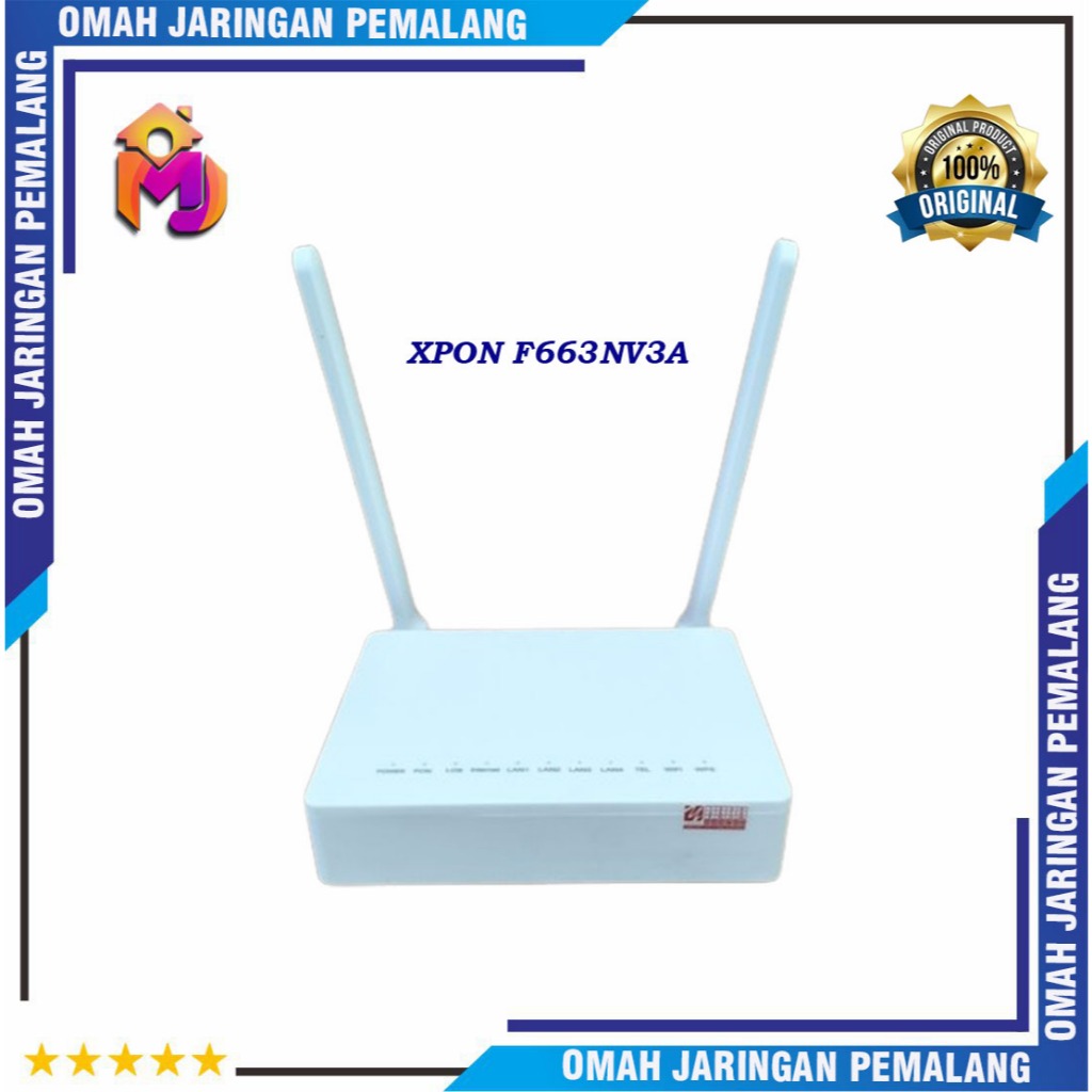 Jual NEW F6663nv3a Xpon Support Epon Gpon/Modem F663 | Shopee Indonesia