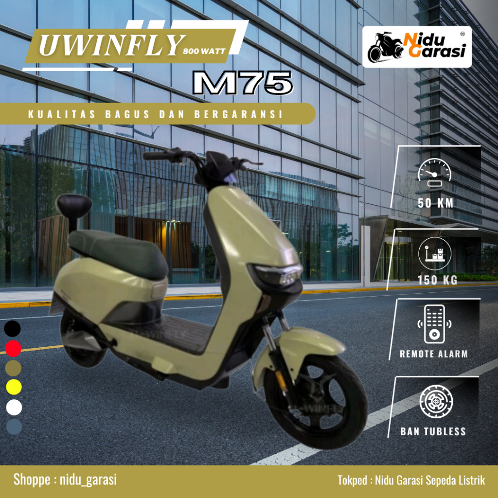 Jual SEPEDA LISTRIK UWINFLY M75 | Shopee Indonesia