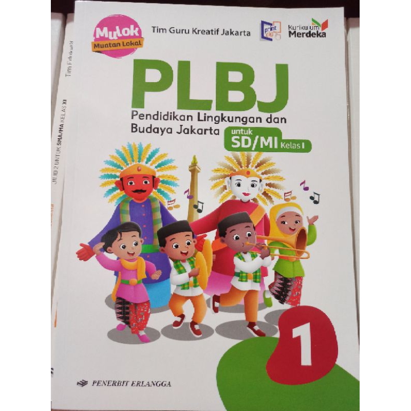 Jual BUKU PLBJ KELAS 1 SD ERLANGGA KURIKULUM MERDEKA | Shopee Indonesia