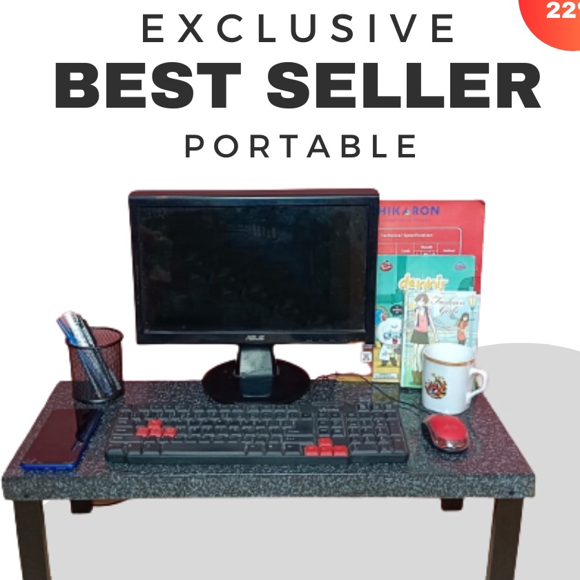 Jual Mega Meja Laptop Meja Komputer PC Portable Lesehan Murah Minimalis ...