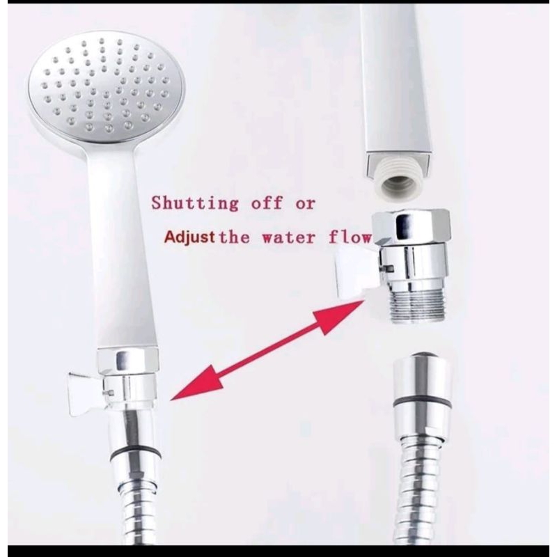 Jual Stop kran mini jet shower closet / double nepel mini on off ukuran ...