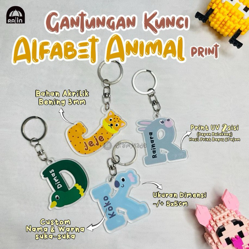 Jual GANCI CUSTOM NAMA / GANCI ALFABET / BAGTAG NAMA / GANTUNGAN KUNCI ...