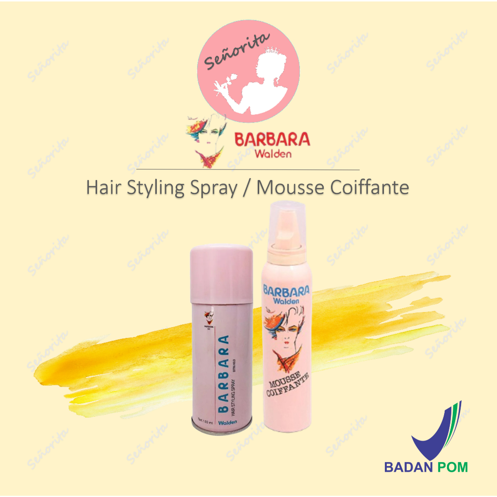 Jual BARBARA Hair Foam, Mousse & Spray - Styling Rambut | Shopee Indonesia