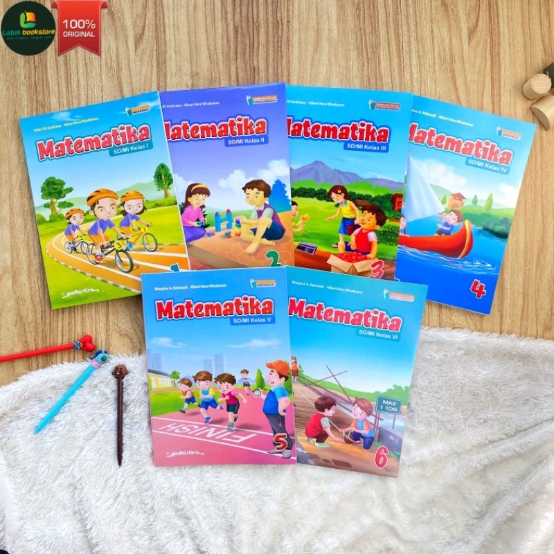 Jual Matematika SD Kelas 1 2 3 4 5 6 (Revisi) - Kurikulum Merdeka - Buku Yudhistira Original ...