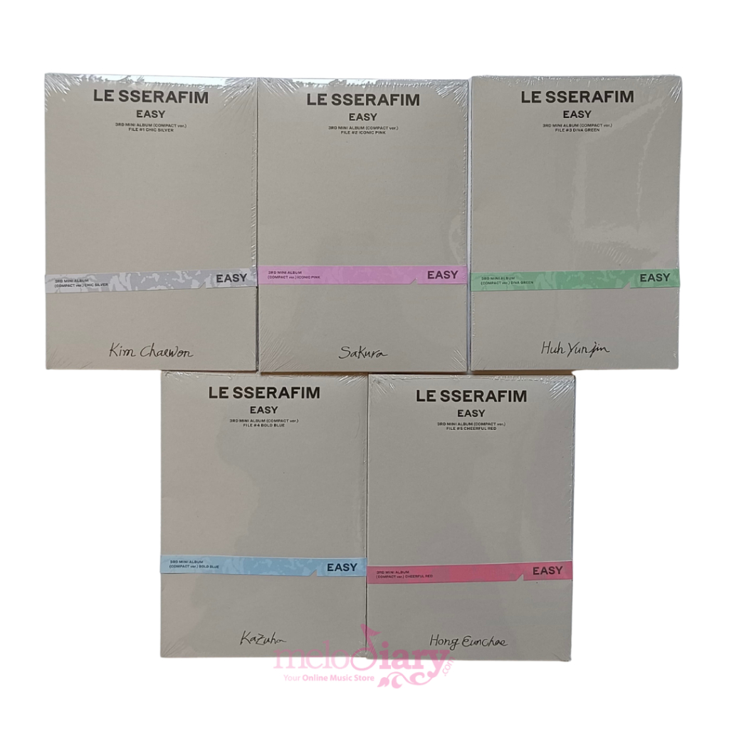 Jual LE SSERAFIM - EASY (Compact ver) 3rd Mini Album | Shopee Indonesia