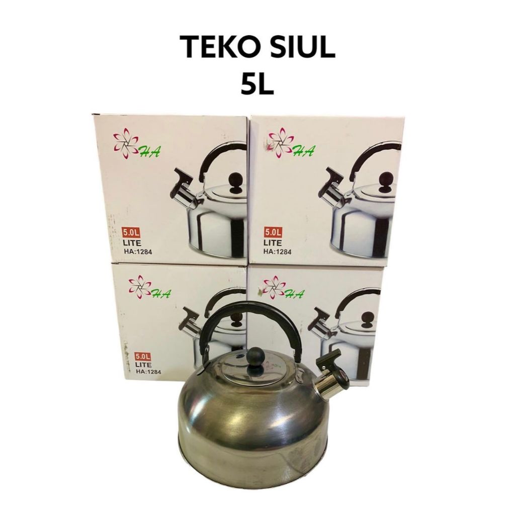 Jual TSSJ Teko Siul 5 Liter Stainles Steel | Ceret Pemanas Air Bunyi ...