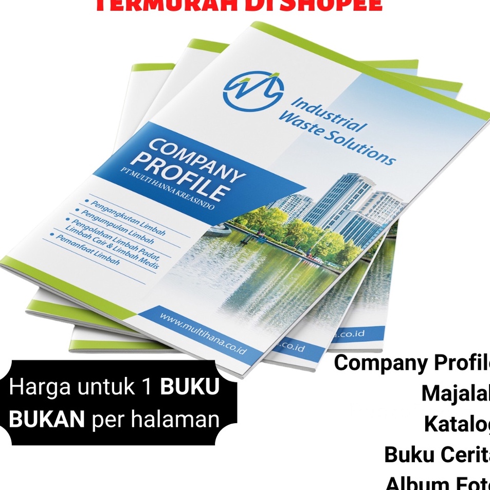 Jual Paket Diskon Cetak Majalah A4 Termurah Company Profile Katalog Booklet Photobook Buku Album ...