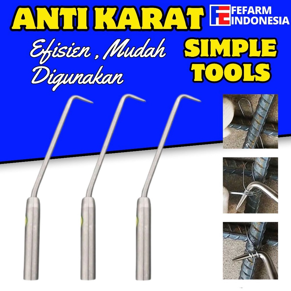 Jual STOK TERBARU Ngau Kateha Alat Pengikat Kawat Bendrat Besi Beton ...