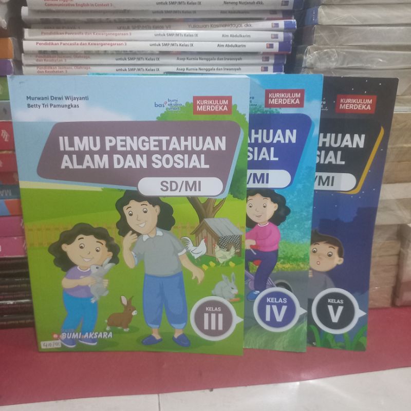 Jual Bekas mulus IPAS SD KELAS 3 4 5 Ilmu pengetahuan alam dan sosial Kurikulum MERDEKA BUMI ...