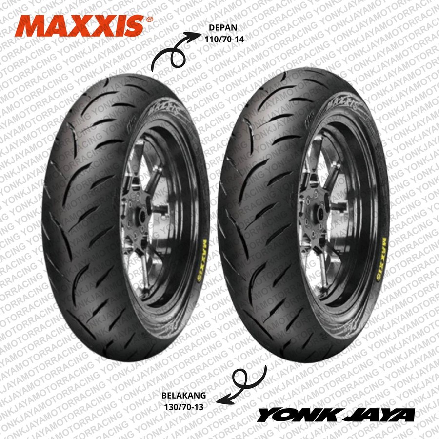 Jual PAKET BAN MAXXIS VICTRA PCX 160 UKURAN STANDAR 110/70-14 & 130/70 ...