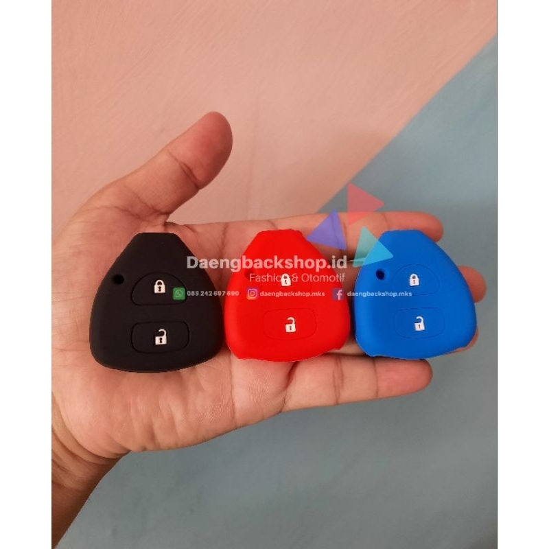 Jual Silikon Remote Mobil Toyota Innova Yaris atau yang sama | Shopee ...
