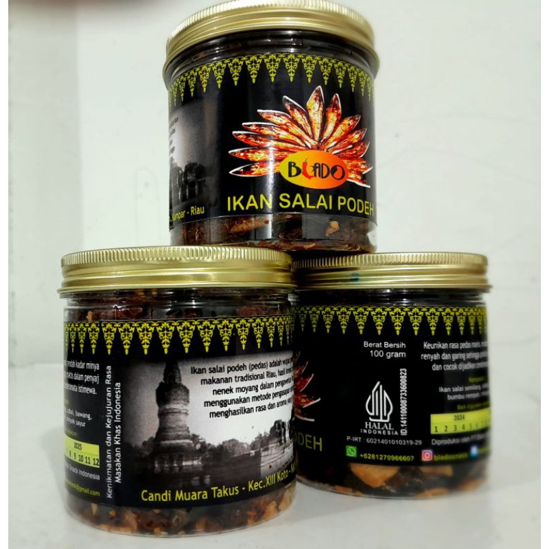 Jual bladosnack-IKAN SALAI PODEH Balado 100g | Shopee Indonesia