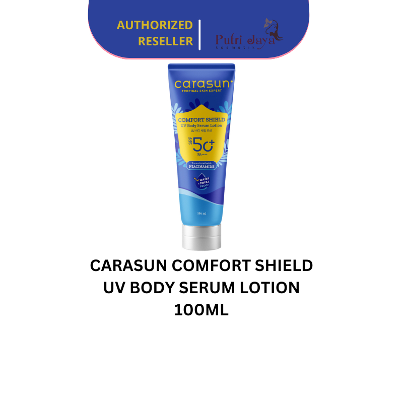 Jual CARASUN COMFORT SHIELD UV BODY SERUM LOTION SPF 50 PA+++- BY SDI | Shopee Indonesia