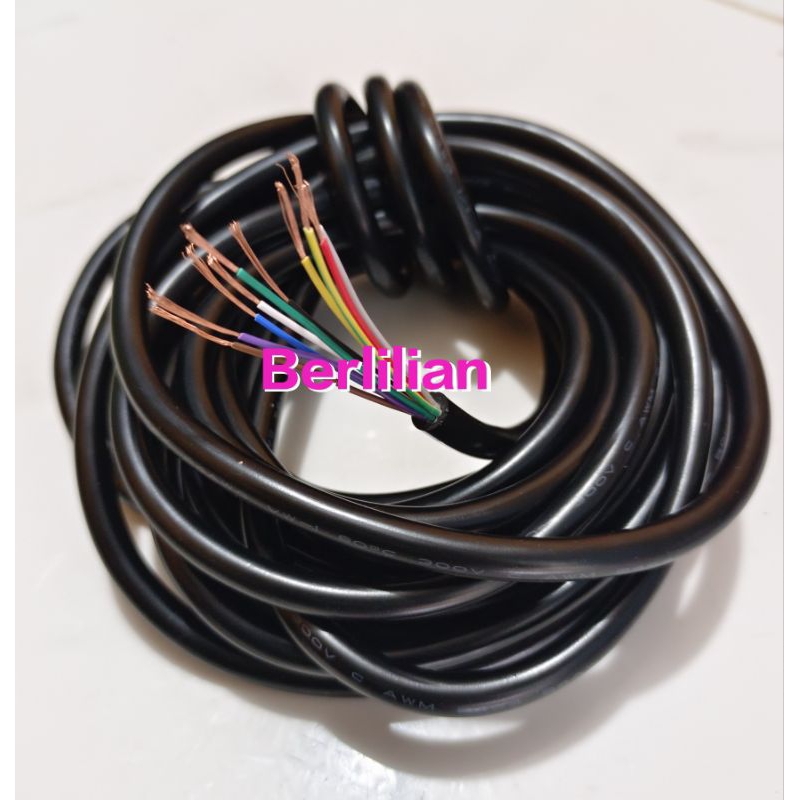 Jual Kabel 10 jalur Kabel Awg24 isi10 Jual Per/ 10meter ( Kabel Serabut ...