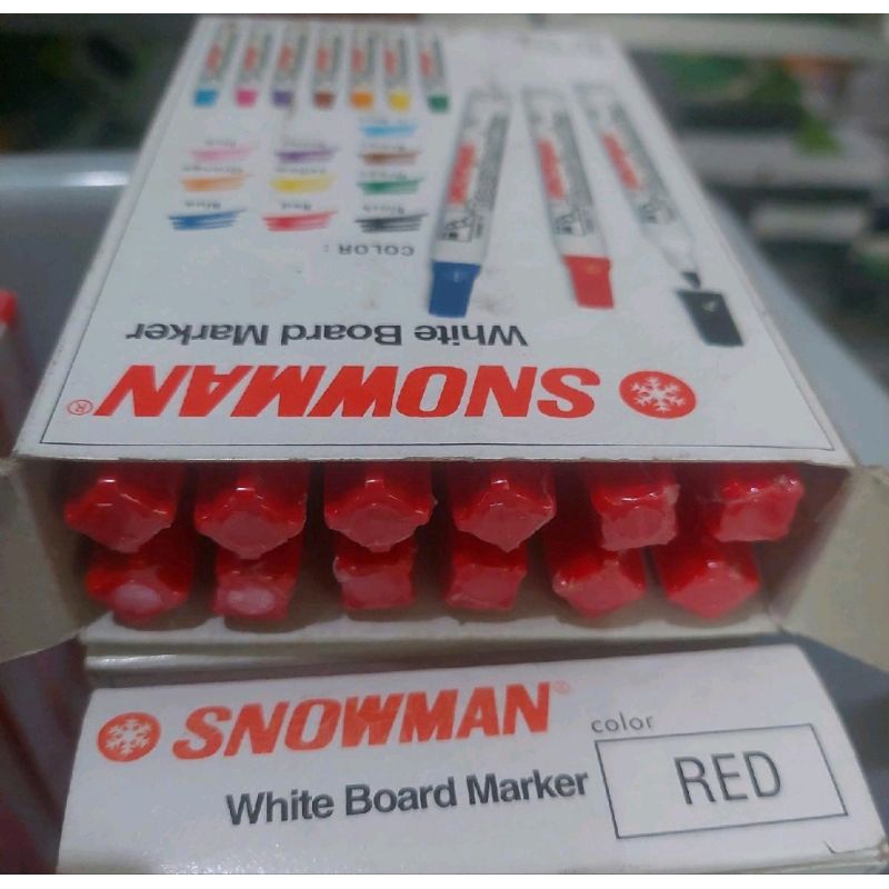 Jual SPIDOL SNOWMAN BG-12 | WARNA MERAH | Shopee Indonesia