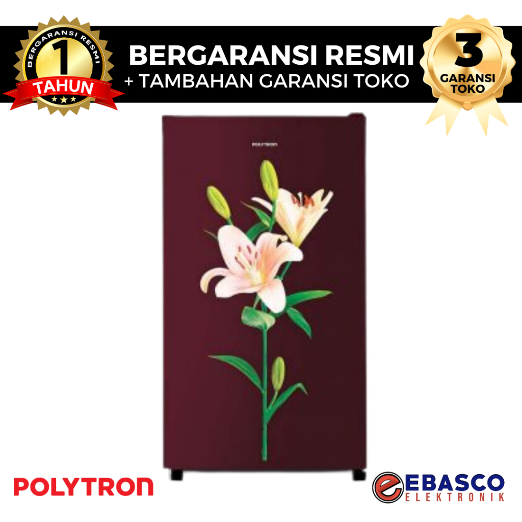 Jual POLYTRON PRB 157 PR/LB KULKAS 1 PINTU Kapasitas 150L Dengan Rak ...