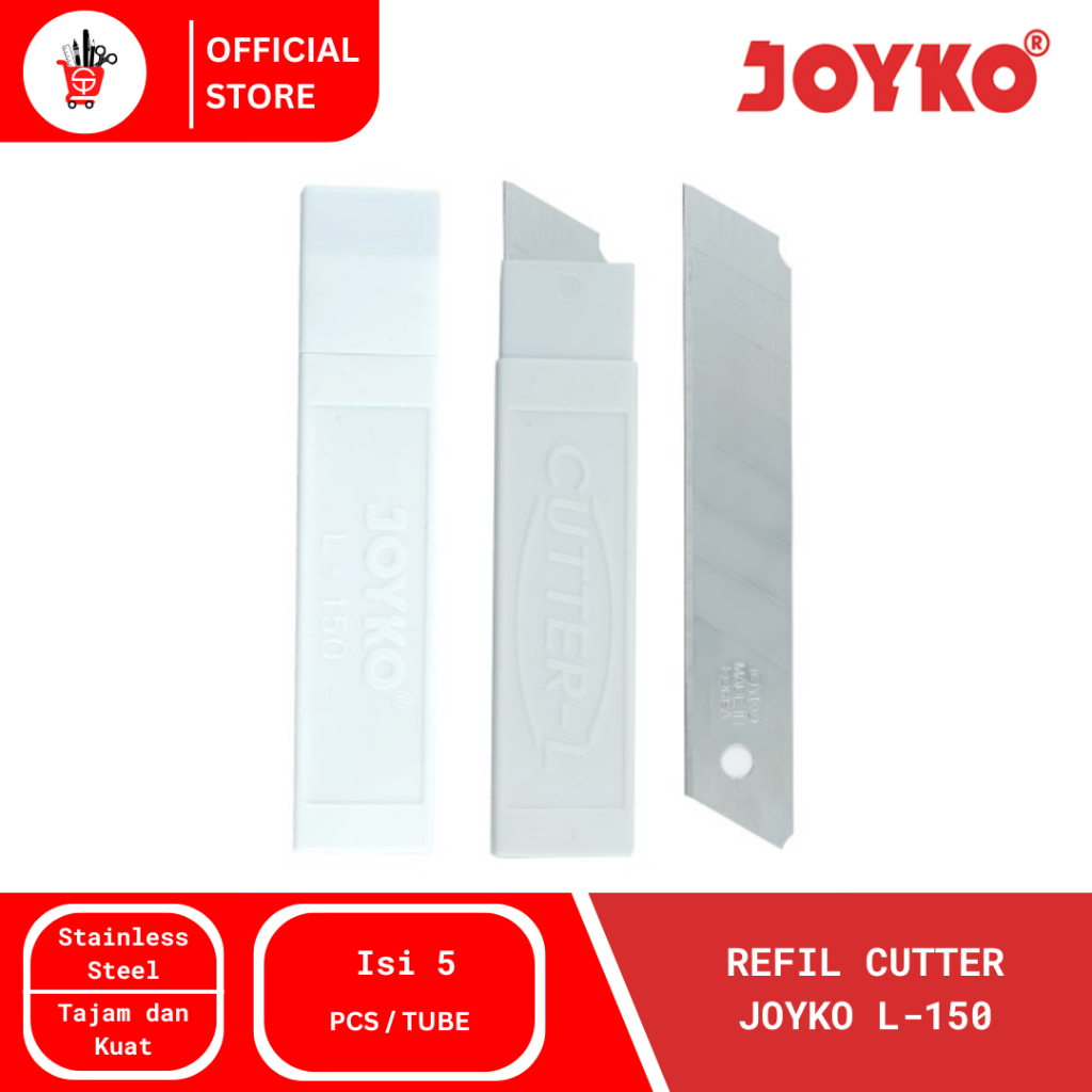 Jual Cutter Blade | Refill Cutter Joyko L-150 (1pcs) | Shopee Indonesia