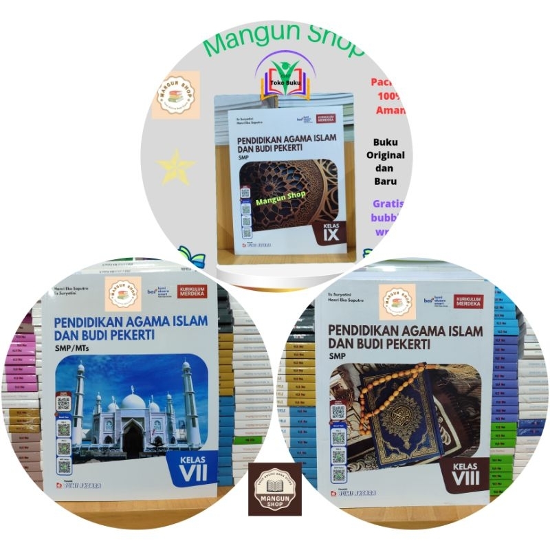 Jual Buku PAI Pendidikan Agama Islam Kelas 7,8,9 SMP/MTs Kurikulum ...