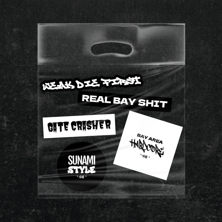 Jual Stiker Band Sunami Hardcore Quotes Lirik Lagu Vinyl Anti Air ...