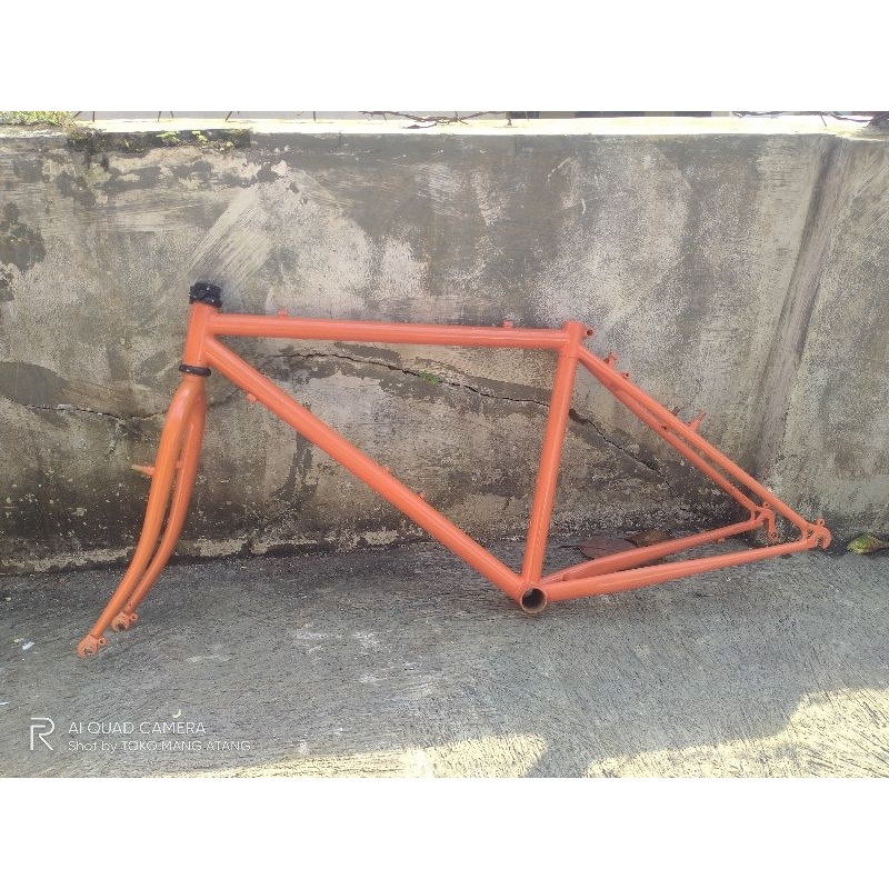 Jual Frame Fork Sepeda MTB 26 DO vertikal CHROMOLY size 16 inch Japan ...