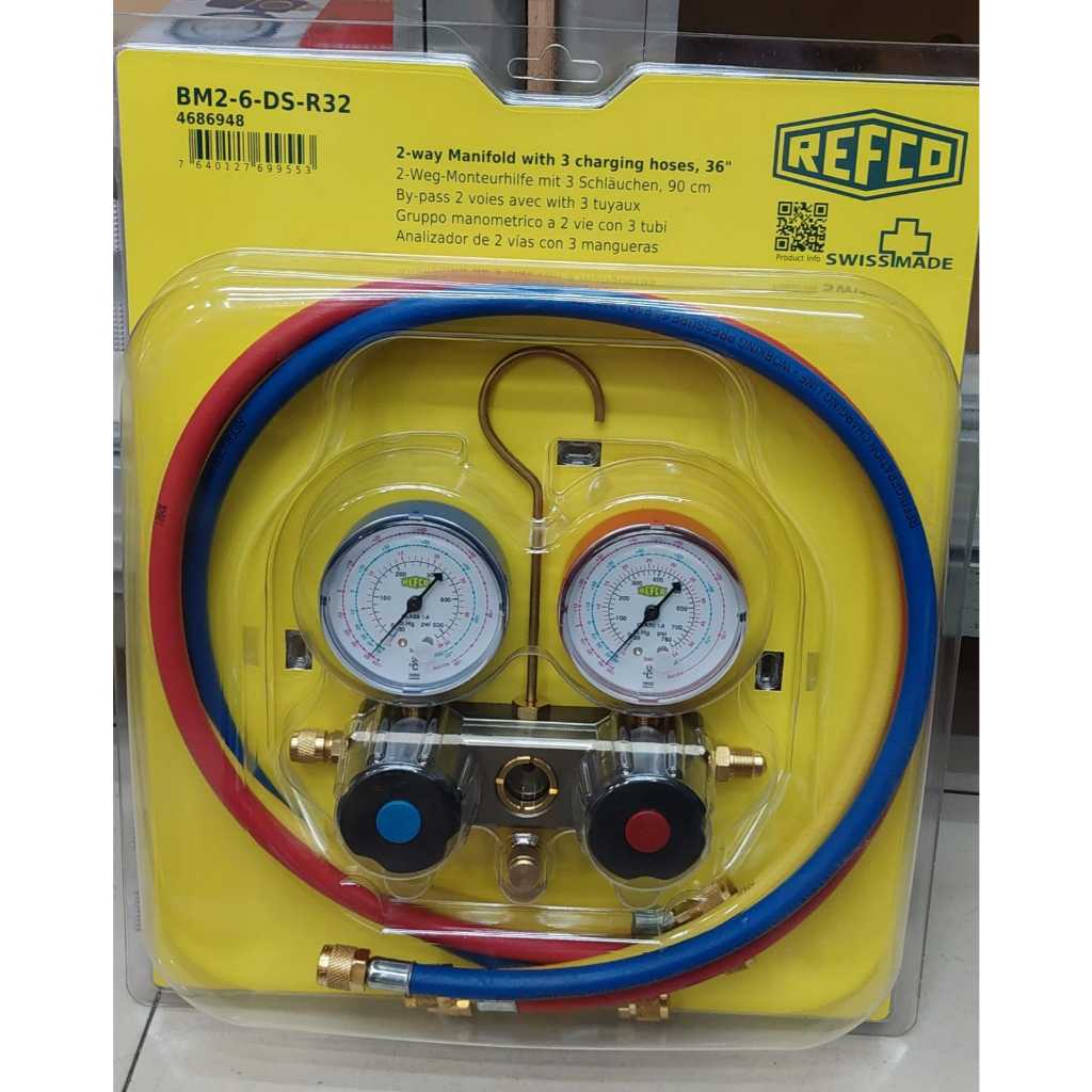 Jual Manifold Set Refco tipe BM2-6-DS-R32 | Analyzer R32 R410a | Shopee ...