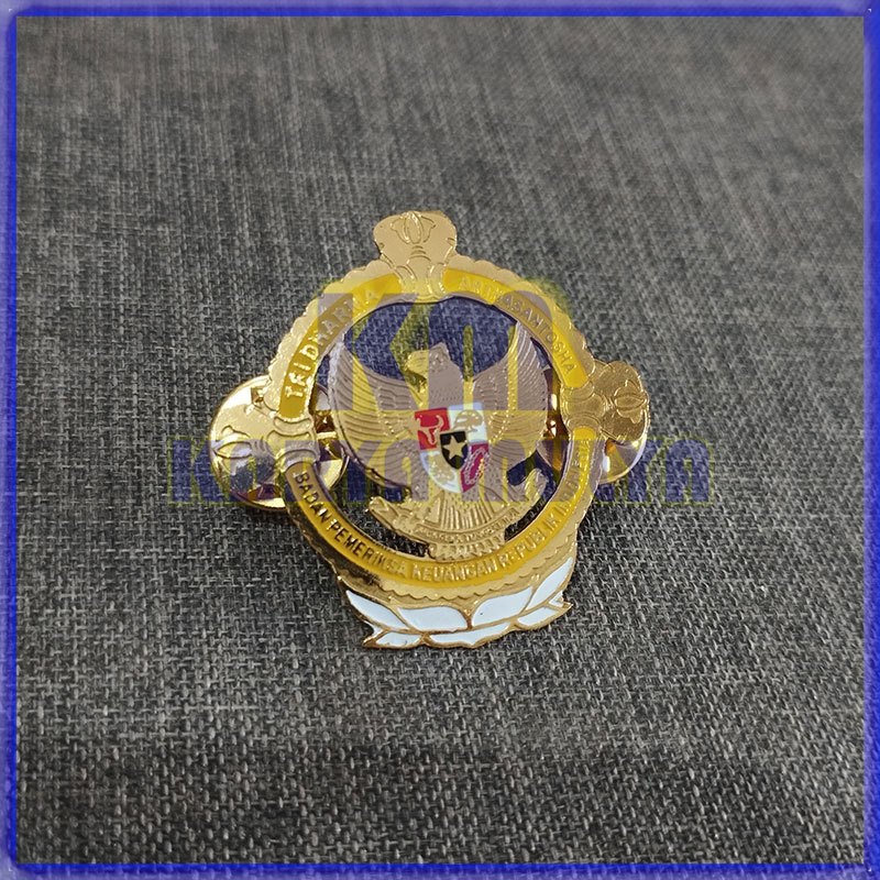 Jual Logo Badan Pemeriksa Keuangan RI Pin Logo BPK - Karya Mulya ...
