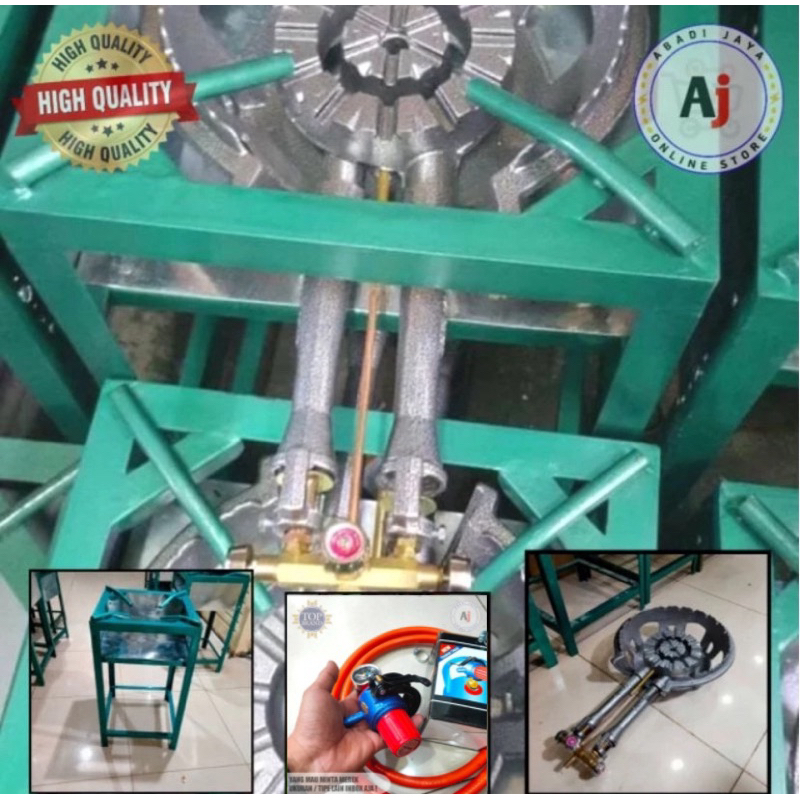 Jual Kompor api besar high presure sr 30 sl satu set kompor selang ...