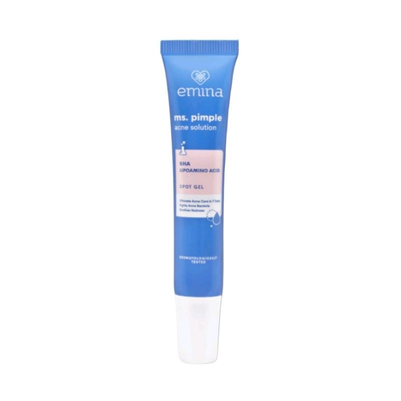 Jual EMINA Ms. Pimple Acne Solution Spot Gel 15ml | Shopee Indonesia