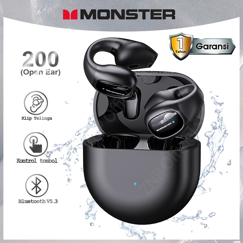 Jual KODE B85V Monster Open Ear 2 Pro Earphone Nirkabel Bluetooth ...