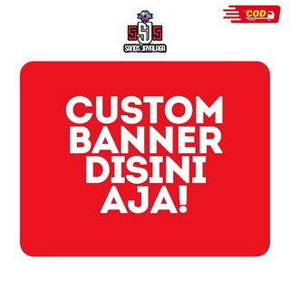 Jual BANNER SEBLAK PRASMANAN BANNER CUSTOM BELI 1 GRATIS 1 BANNER ...