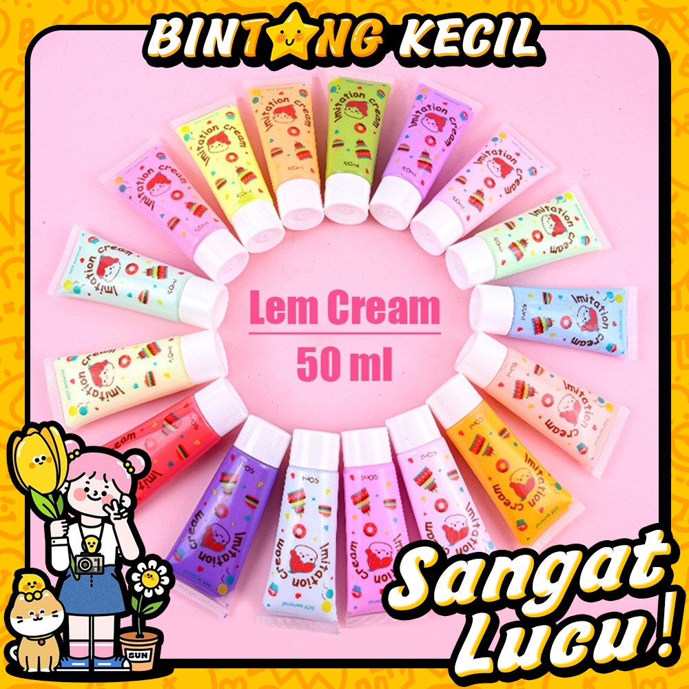 Jual [FREE SPUIT ]5Pcs/Set Deco Cream 50ml/Clay Cream/Fake Whipped ...