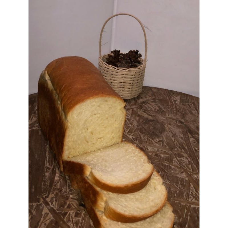 Jual (japanese Tangzhong) Roti Tawar Toast | Roti Tawar Open Top | Roti ...