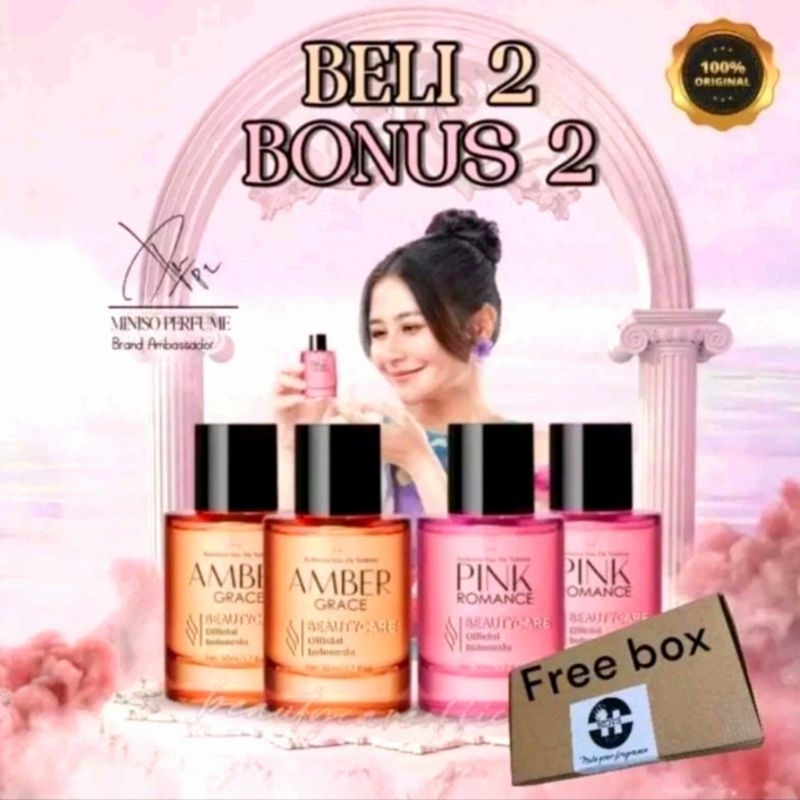 Jual BELI 1 DAPAT 4 MINISO Parfum Wanita Parfum Ballerina Parfum Cewek ...