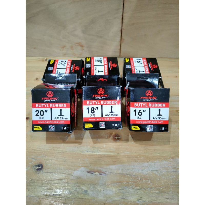 Jual Ban Dalam Sepeda Ukuran 12" 16" 18" 20" x 3.0 Pacific by Kenda Jumbo Fat Bike Anak BMX ...