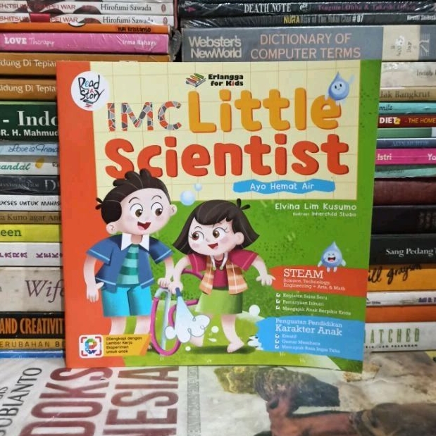 Jual Buku Original IMC Little Scientist Ayo Hemat Air Elvina Lim Kusumo | Shopee Indonesia
