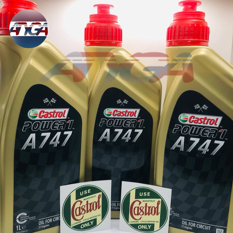 Jual OLI SAMPING CASTROL A747 RACING ORIGINAL EU | Shopee Indonesia