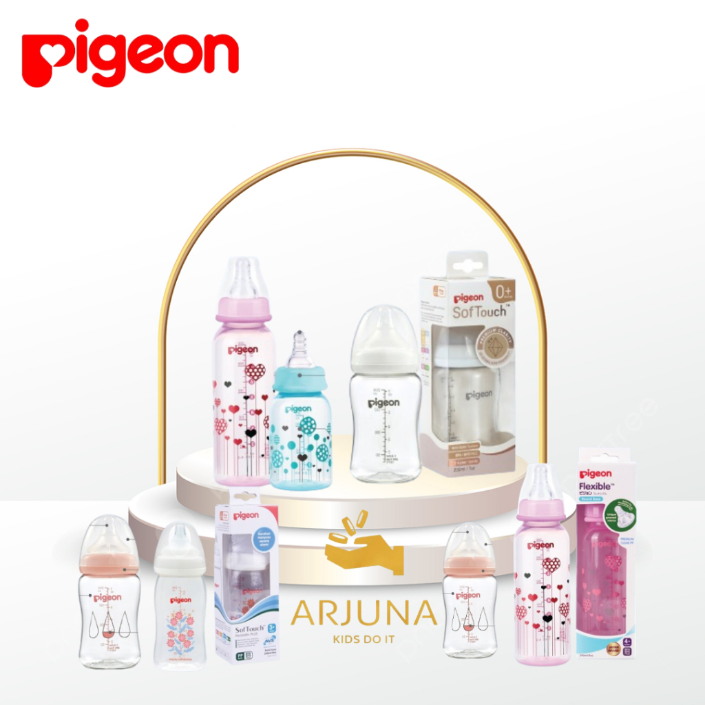 Jual ARJUNA PIGEON SofTouch Botol T-Ester Wide Neck - PP Wideneck Batik 200ml 240ml 300ml KT3 ...