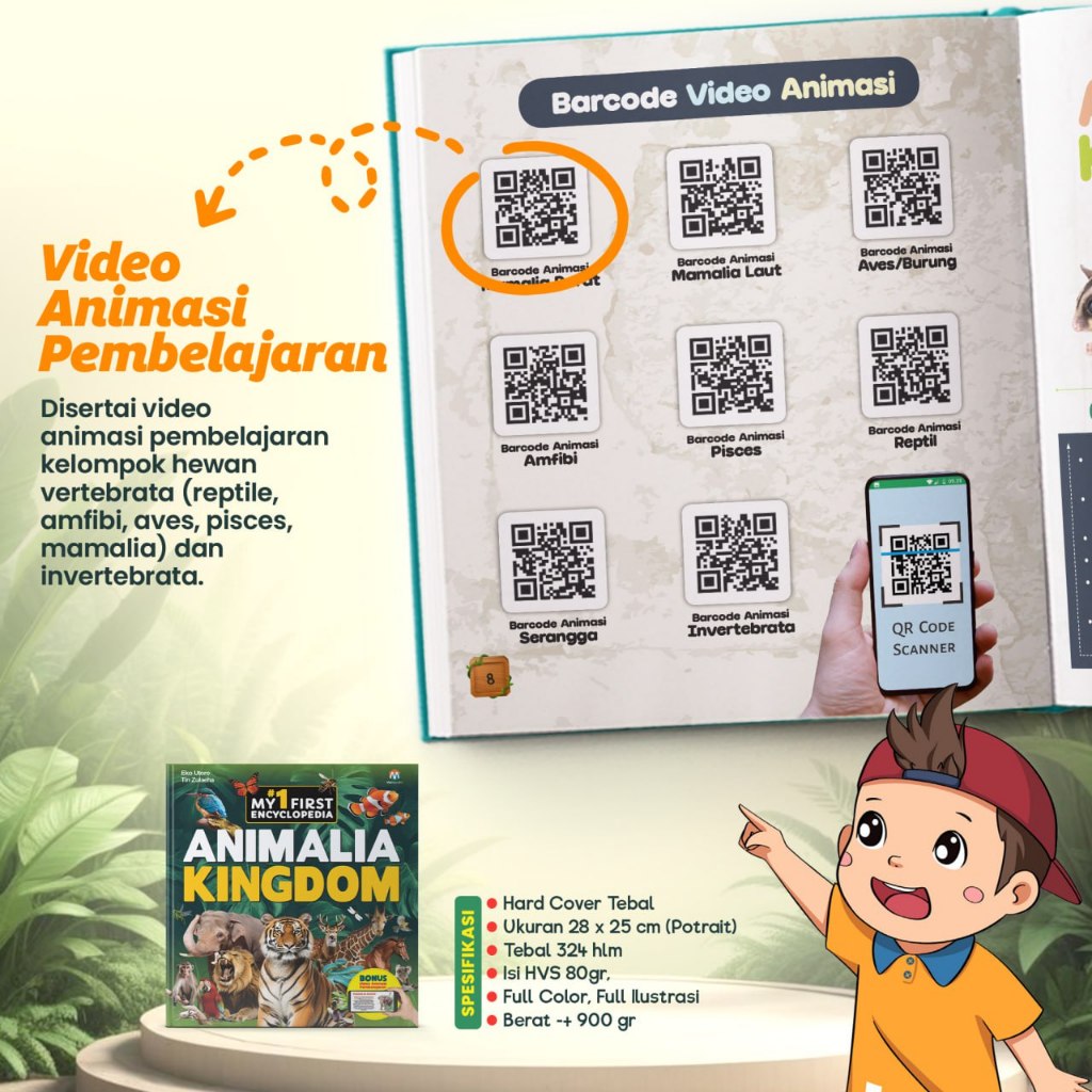 Jual Buku Anak MY FIRST ENCYCLOPEDIA ANIMALIA KINGDOM buku Hard Cover ...
