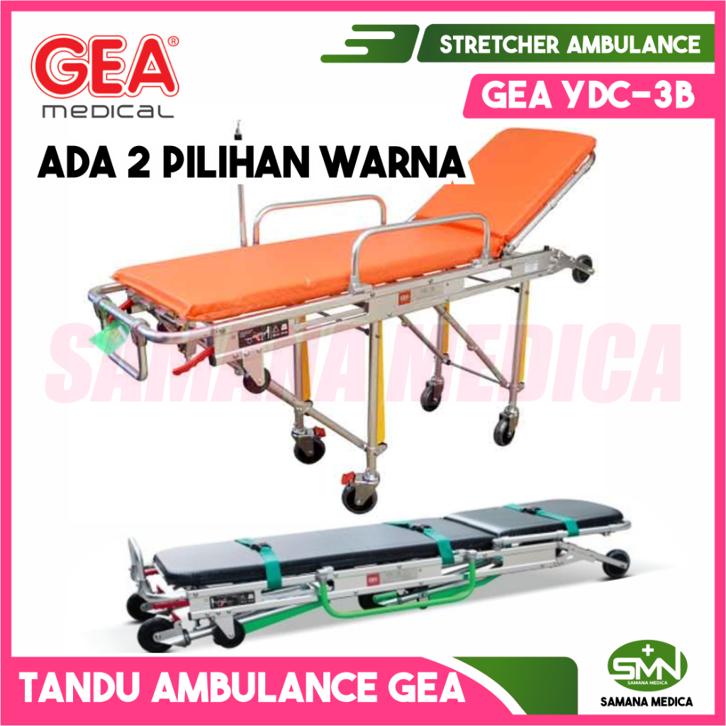 Jual Tandu Ambulance / Stretcher Ambulance GEA YDC-3B - Emergency ...