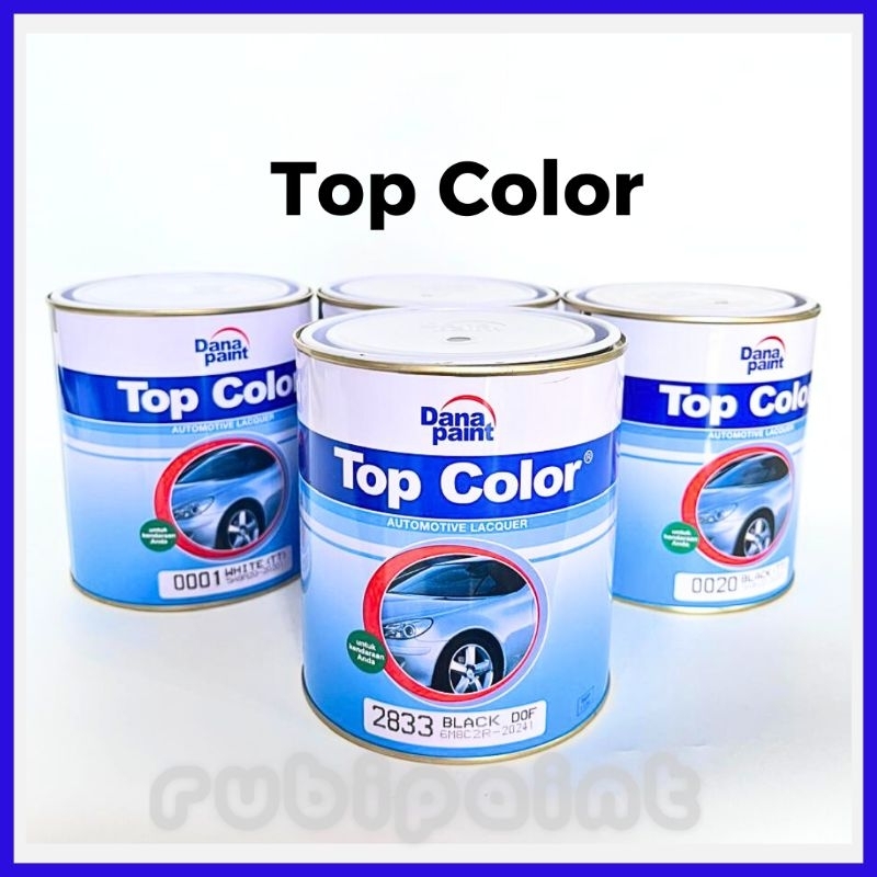 Jual Top Color 1 Liter - ( kode no 0001 - 1231) | Shopee Indonesia