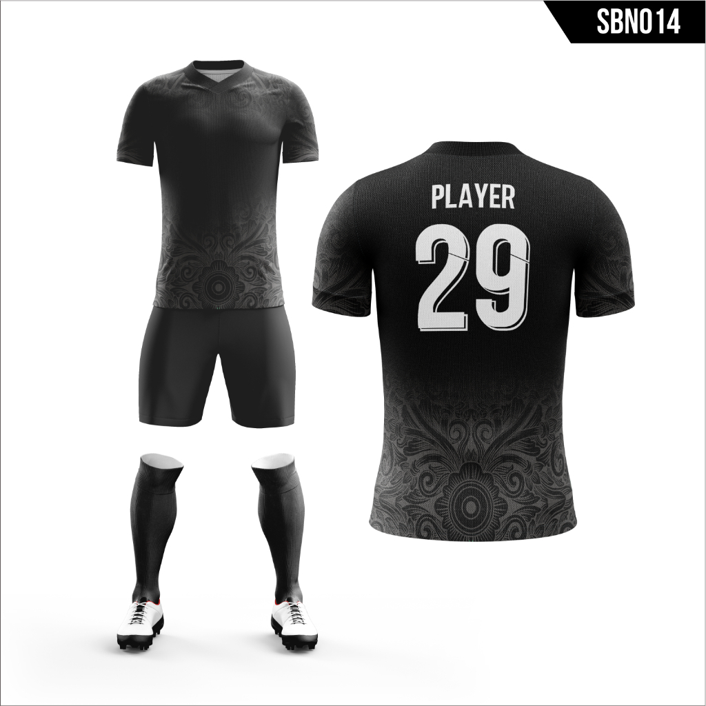Jual JERSEY PRINTING HITAM GRADASI BATIK COKELAT FREE REQUEST DESAIN ...