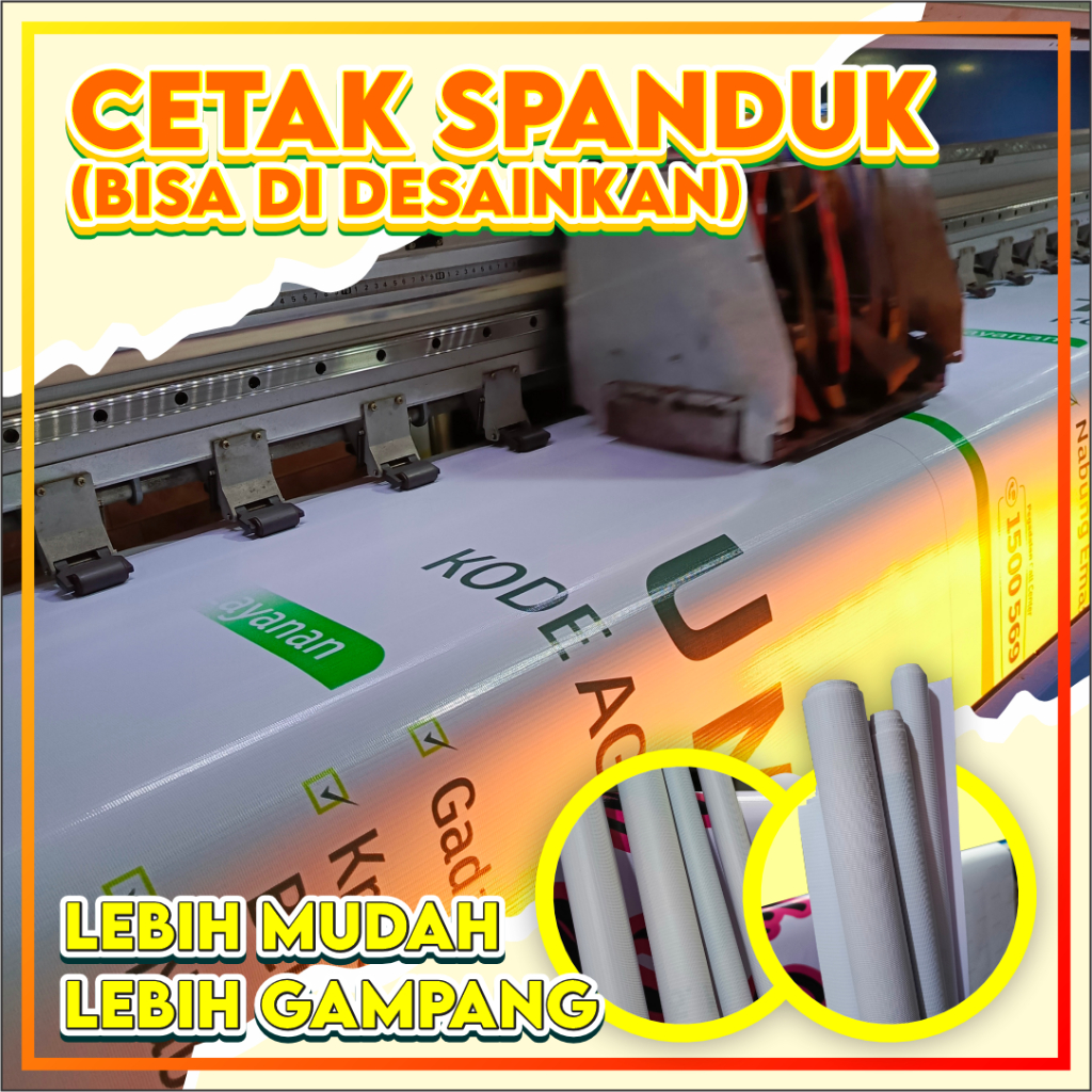 Jual Cetak /Custom Spanduk Permeter (Ada Jasa Desain) | Shopee Indonesia