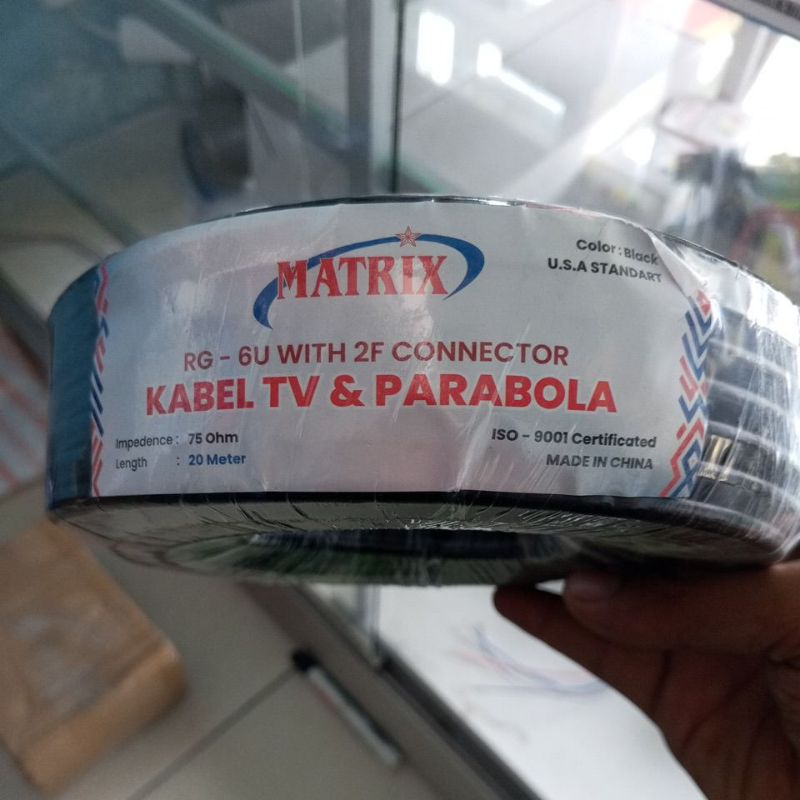 Jual KABEL PARABOLA PANJANG 20 METER DI KIRIM SESUAI STOK YANG ADA ...