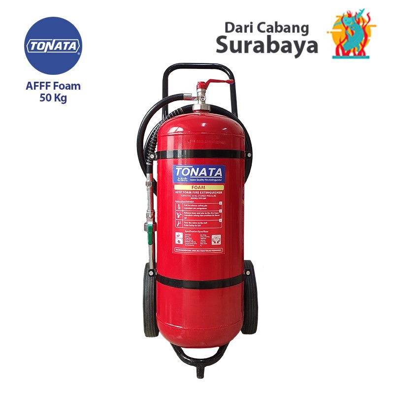 Jual APAR APAB 50KG TONATA / FOAM 50 KG / Set Komplit | Shopee Indonesia