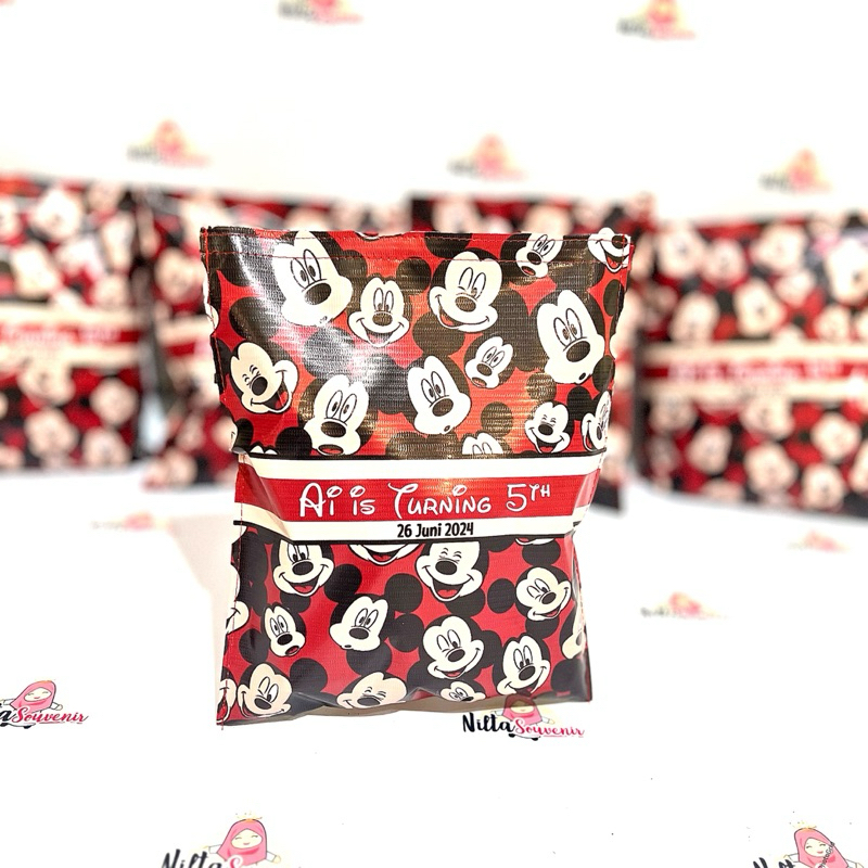 Jual POUCH Giant Snack Ultah Tas Souvenir Ulang Tahun Anak Custom FULL ...