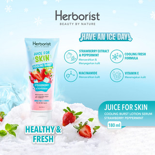 Jual Herborist Juice For Skin Cooling Burst Body Serum 180ml | Shopee ...