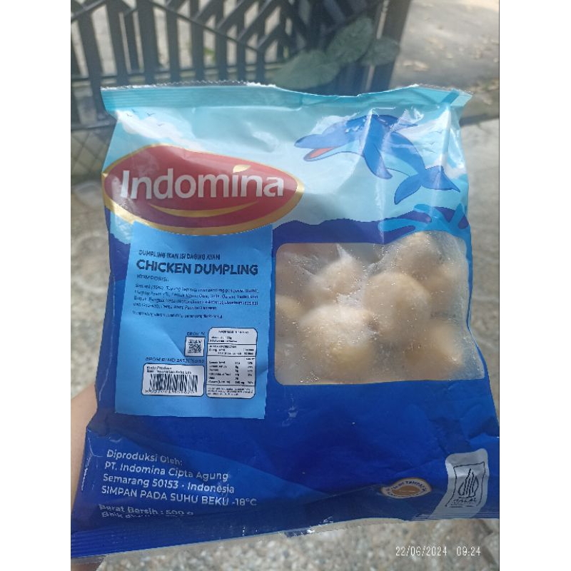 Jual Indomina dumpling ayam 500gram 4D Frozen Food | Shopee Indonesia
