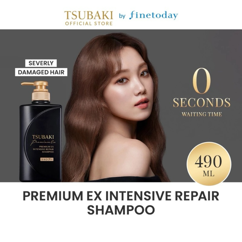Jual TSUBAKI PREMIUM EX INTENSIVE REPAIR SHAMPOO 490ml | Shopee Indonesia