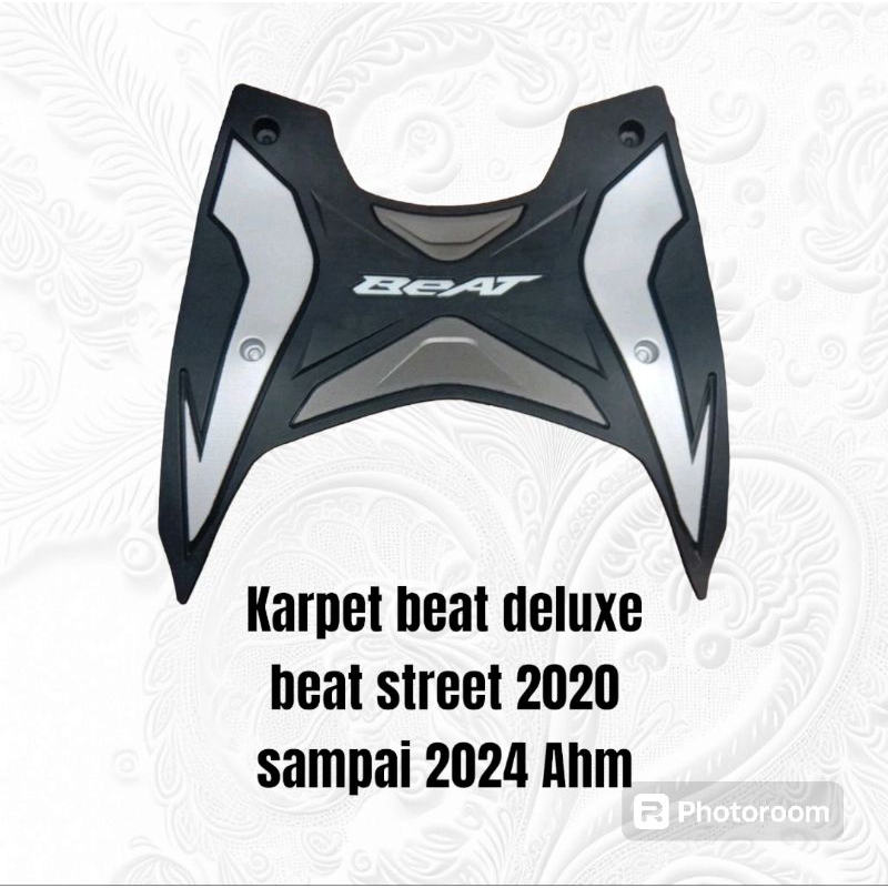 Jual Karpet pijakan kaki Honda beat deluxe beat street 2020 - 2024 original honda AHM | Shopee ...